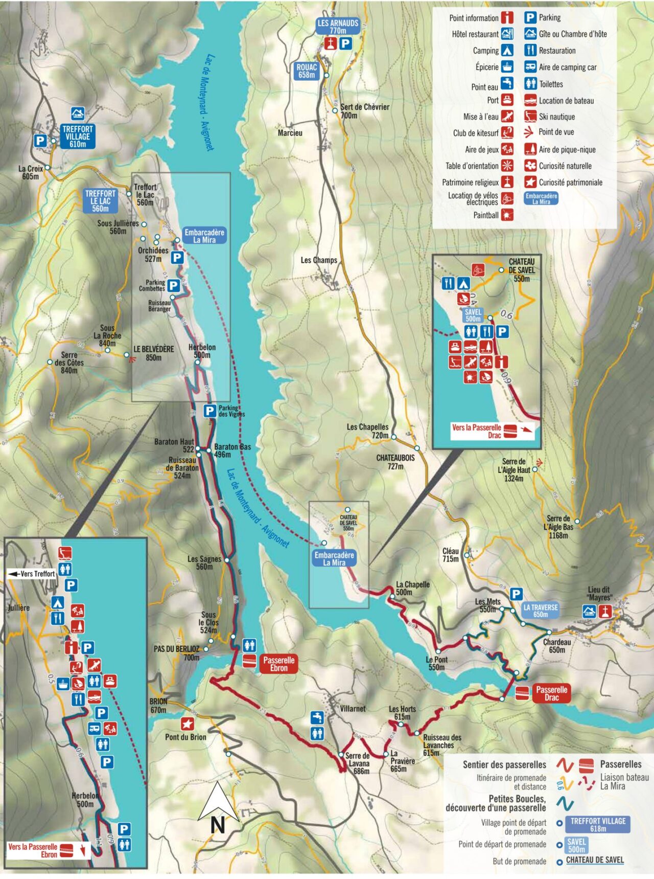 Randonnée des passerelles - Office du tourisme du Trièves