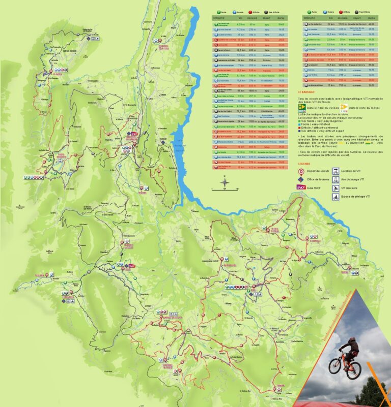 Circuits VTT - Office du tourisme du Trièves